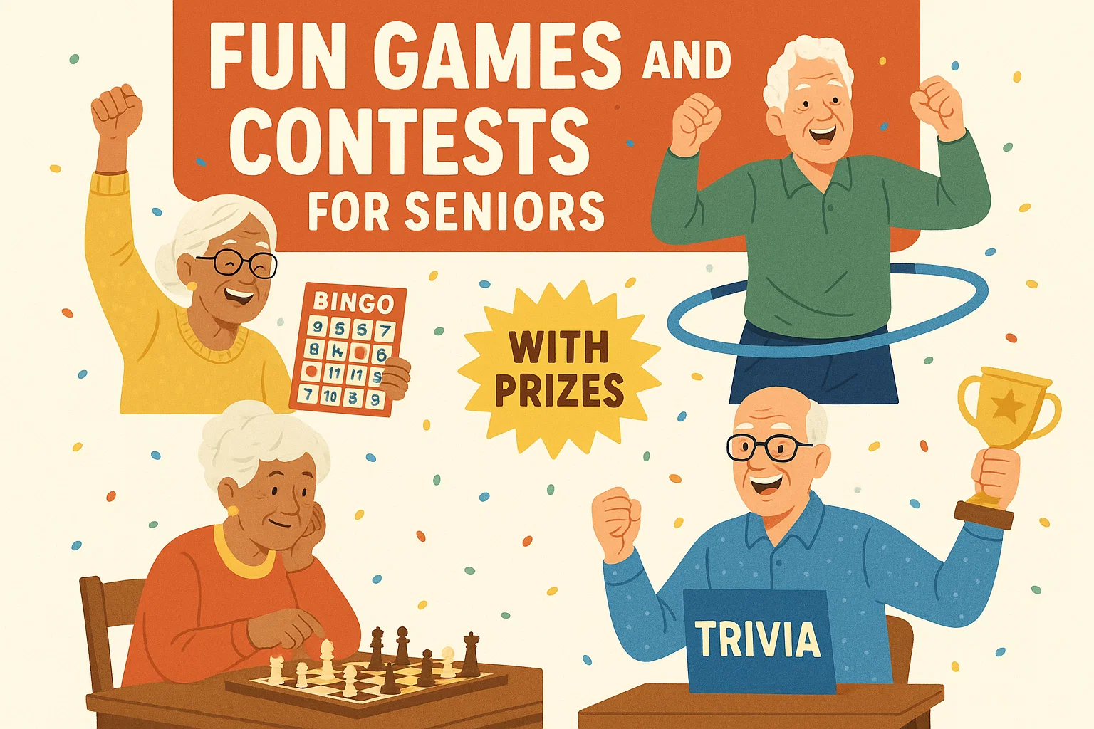 Best Brain Games and Trivia for Seniors | Play & Win Prizes Online