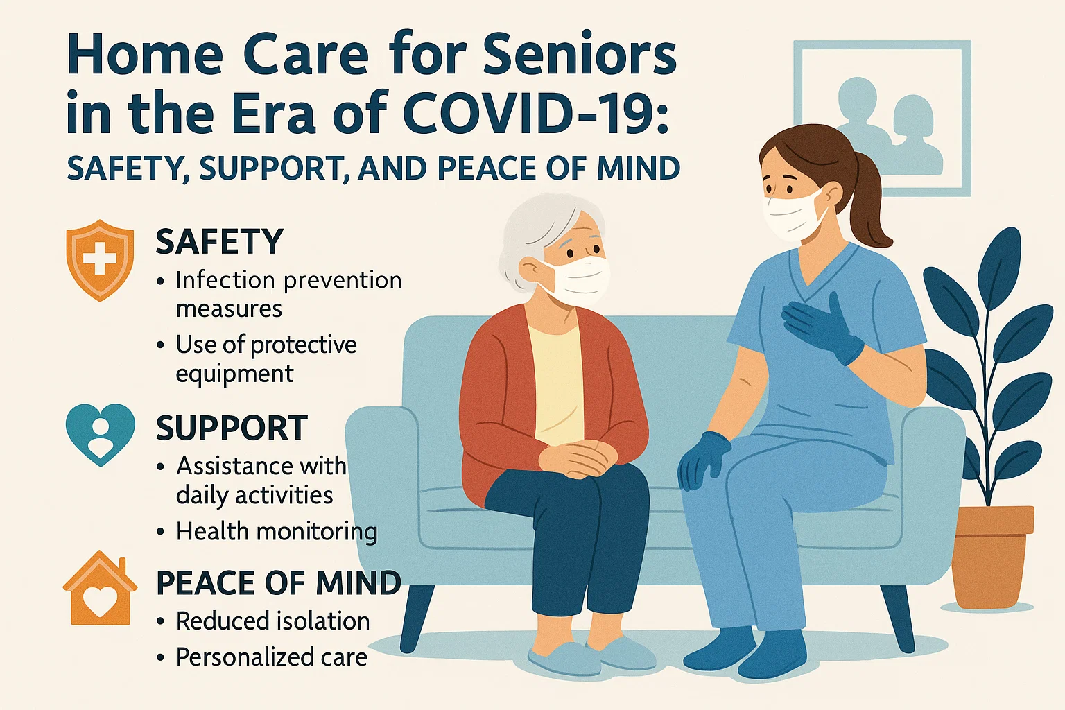 Home Care for Seniors During COVID-19: Safe In-Home Support